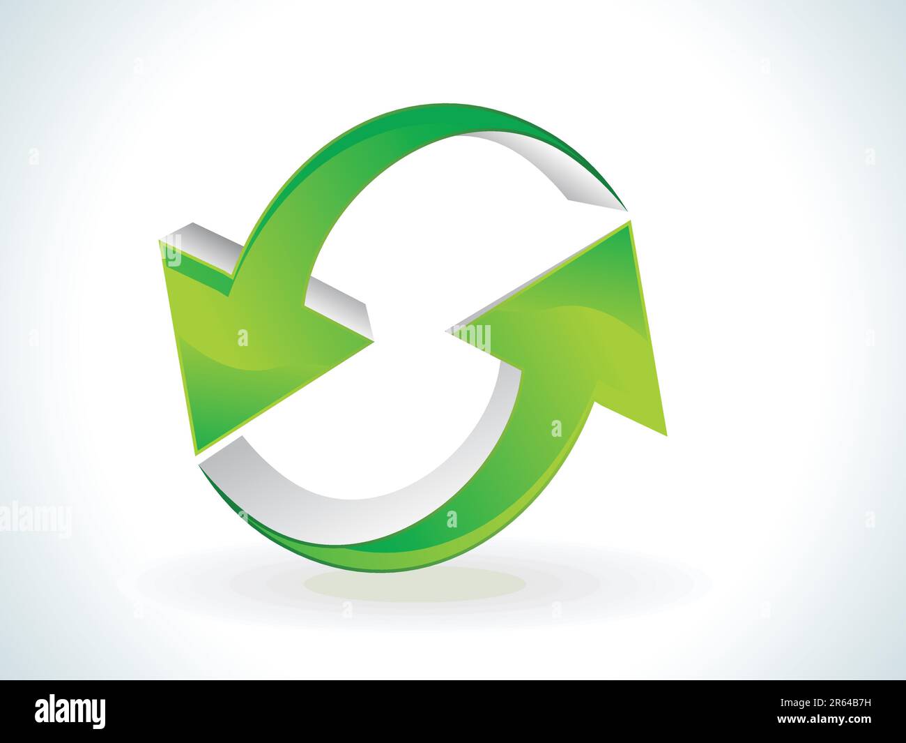 abstract 3d refresh icon vector illustration Stock Vector Image & Art ...