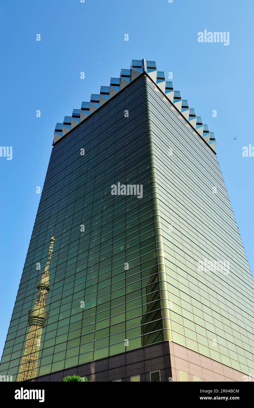Tokyo skytree reflected in window hi-res stock photography and images ...