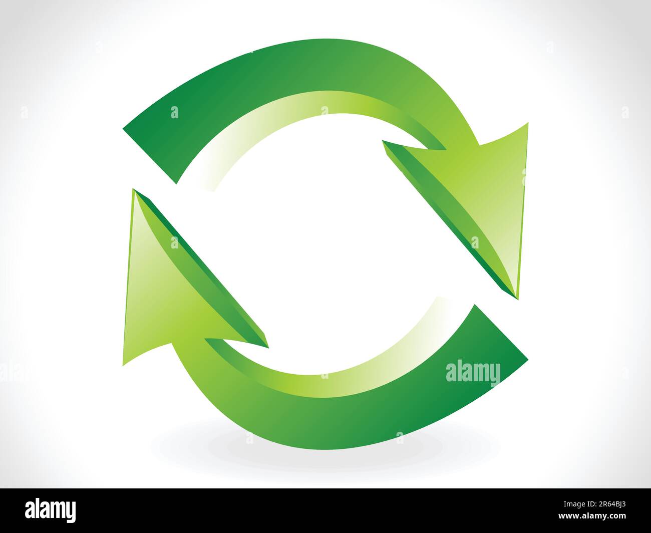 abstract 3d refresh icon vector illustration Stock Vector Image & Art ...