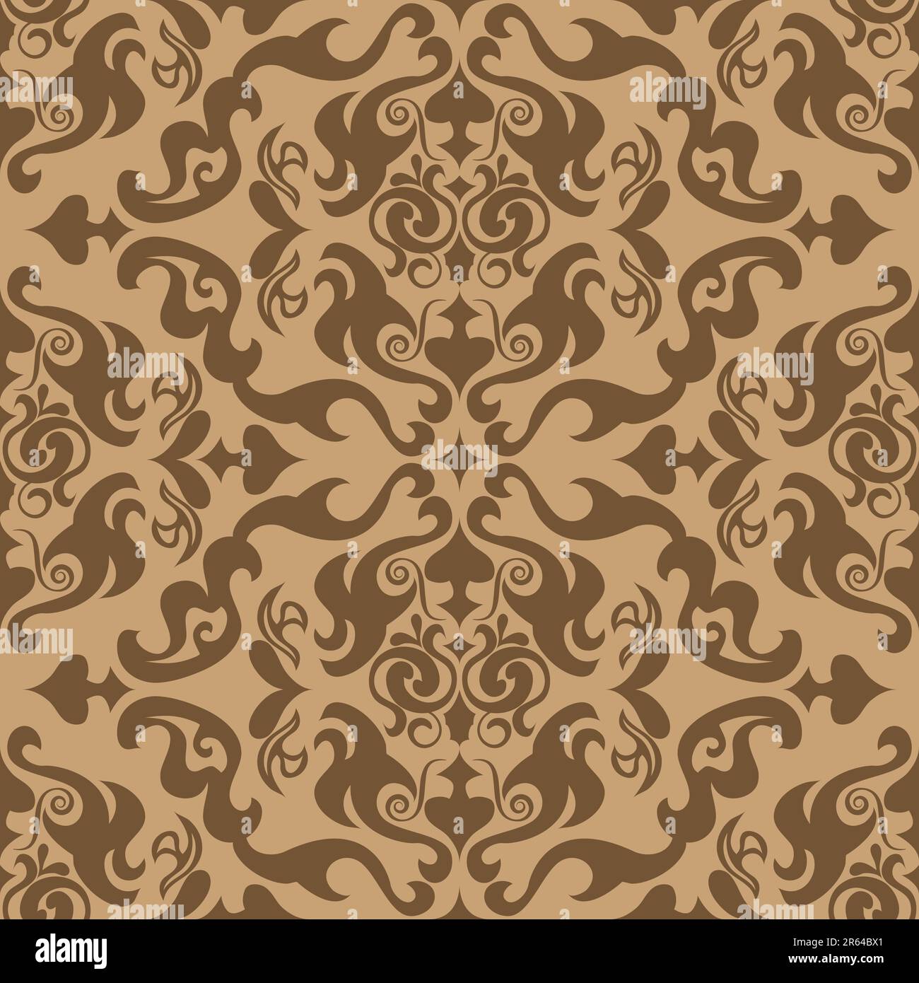 Abstract seamles vector background in victorian style Stock Vector ...