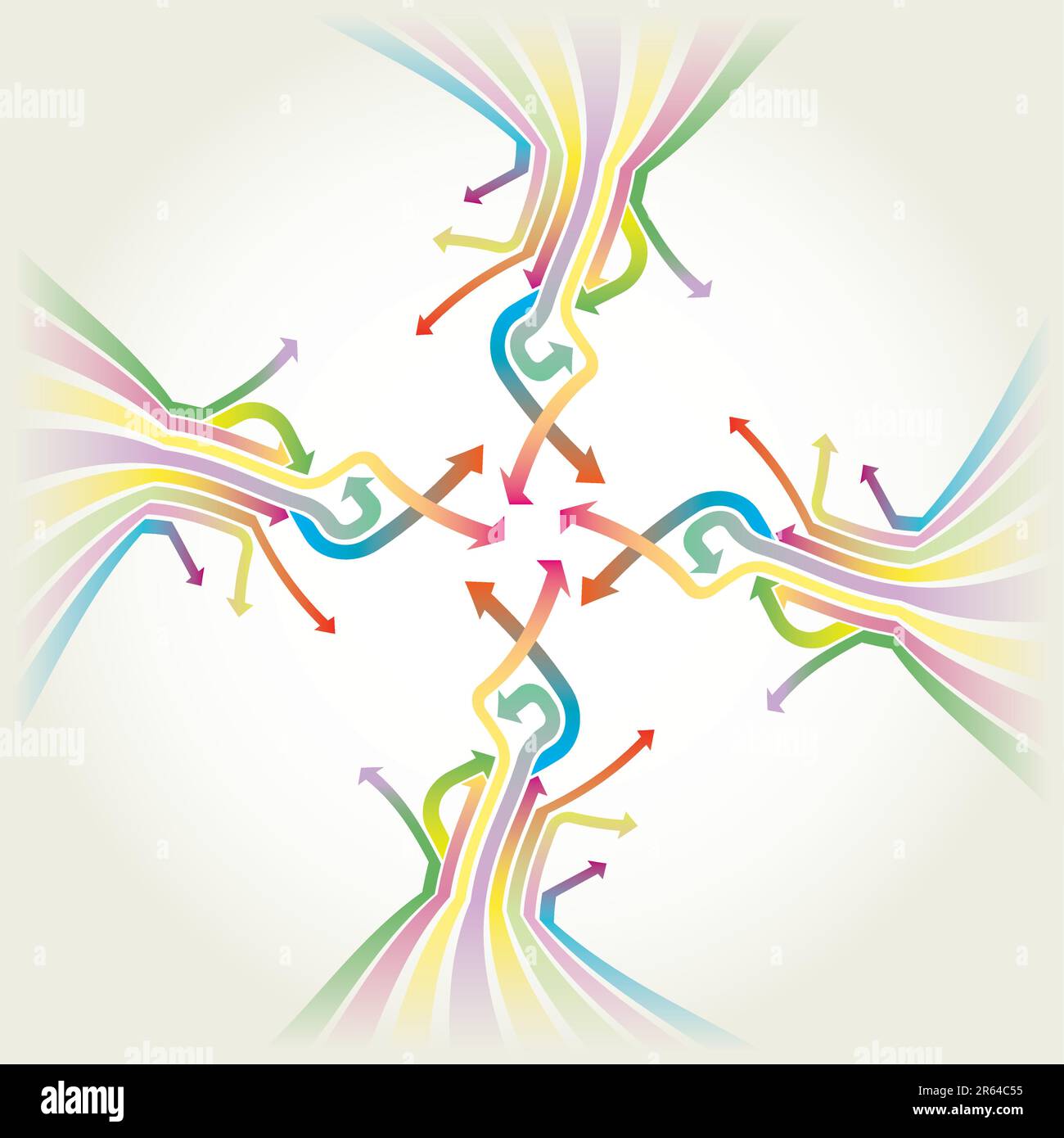 Arrows background vector illustration Stock Vector Image & Art - Alamy