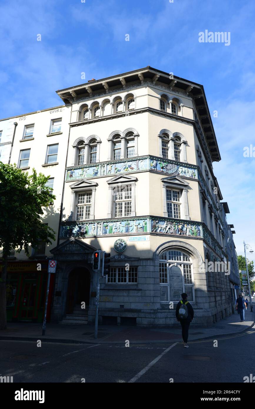The Sunlight Chambers building on Parliament street in Dublin, Ireland ...