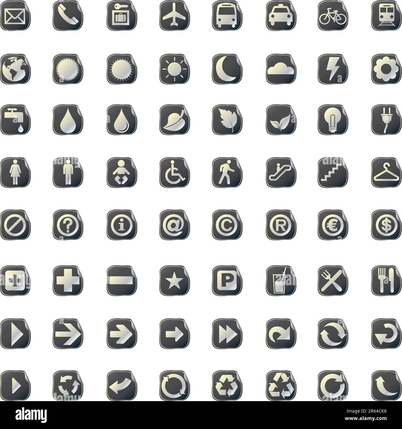 icons symbol. vector Stock Vector Image & Art - Alamy