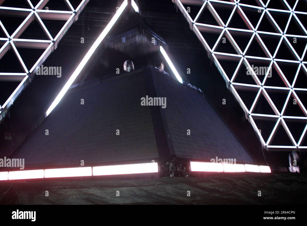 Daft Punk performing live at the NeverEverLand music festival at Sydney ...