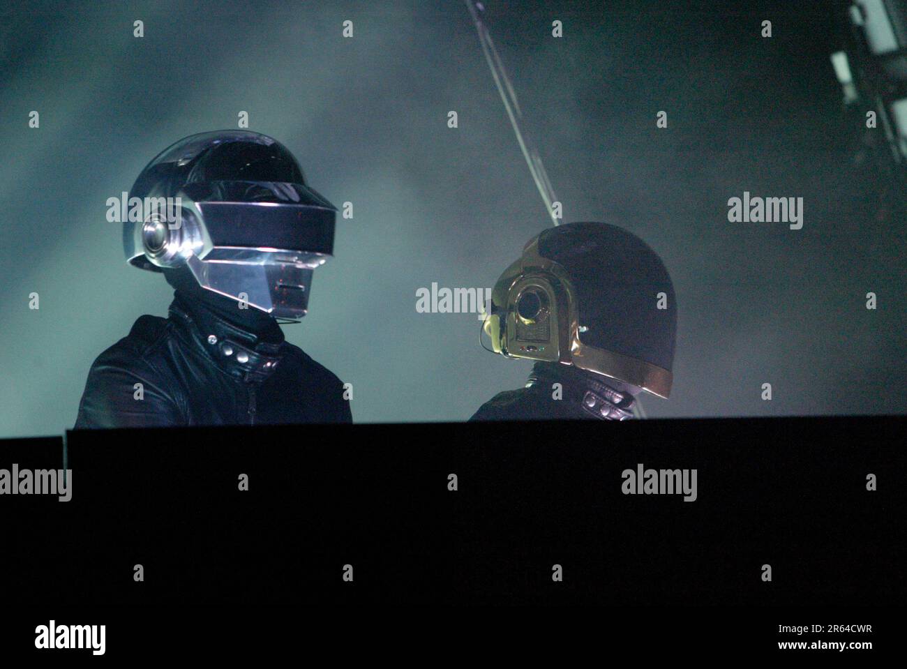 Daft Punk performing live at the NeverEverLand music festival at Sydney ...