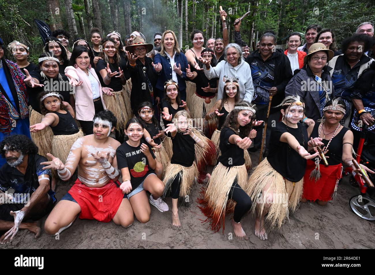 Brisbane, Australia. 07th June, 2023. Queensland Premier Annastacia ...