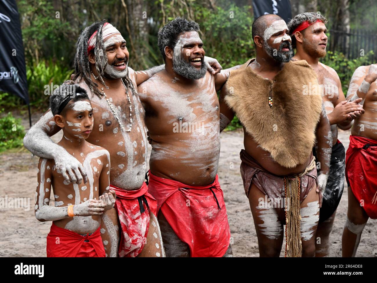 Brisbane, Australia. 07th June, 2023. Members of the Butchulla people ...