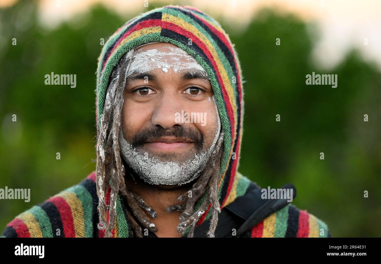 Brisbane, Australia. 07th June, 2023. Bruce Waia, who is a member of ...