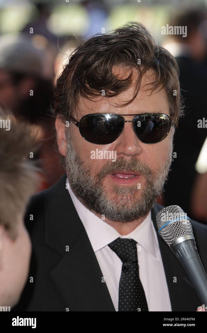 Russell Crowe The premiere of 'Next Three Days' held at the ...