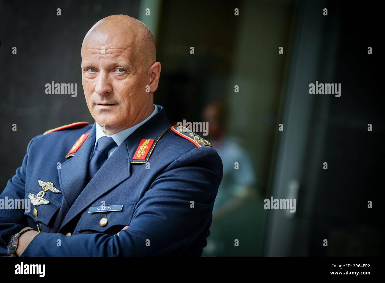 07 June 2023, Berlin: Ingo Gerhartz, Lieutenant General and Chief of ...