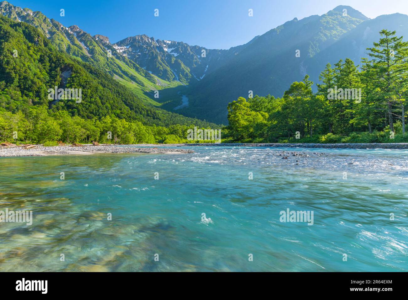 Azusagawa kamikochi hi-res stock photography and images - Alamy