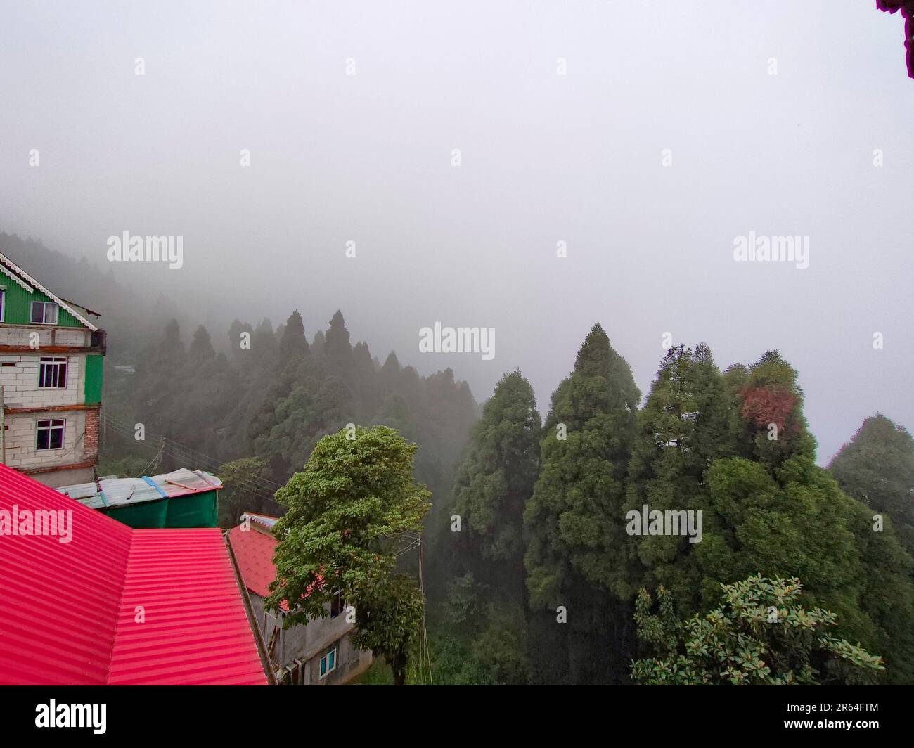 Aerial view wet road hi-res stock photography and images - Alamy