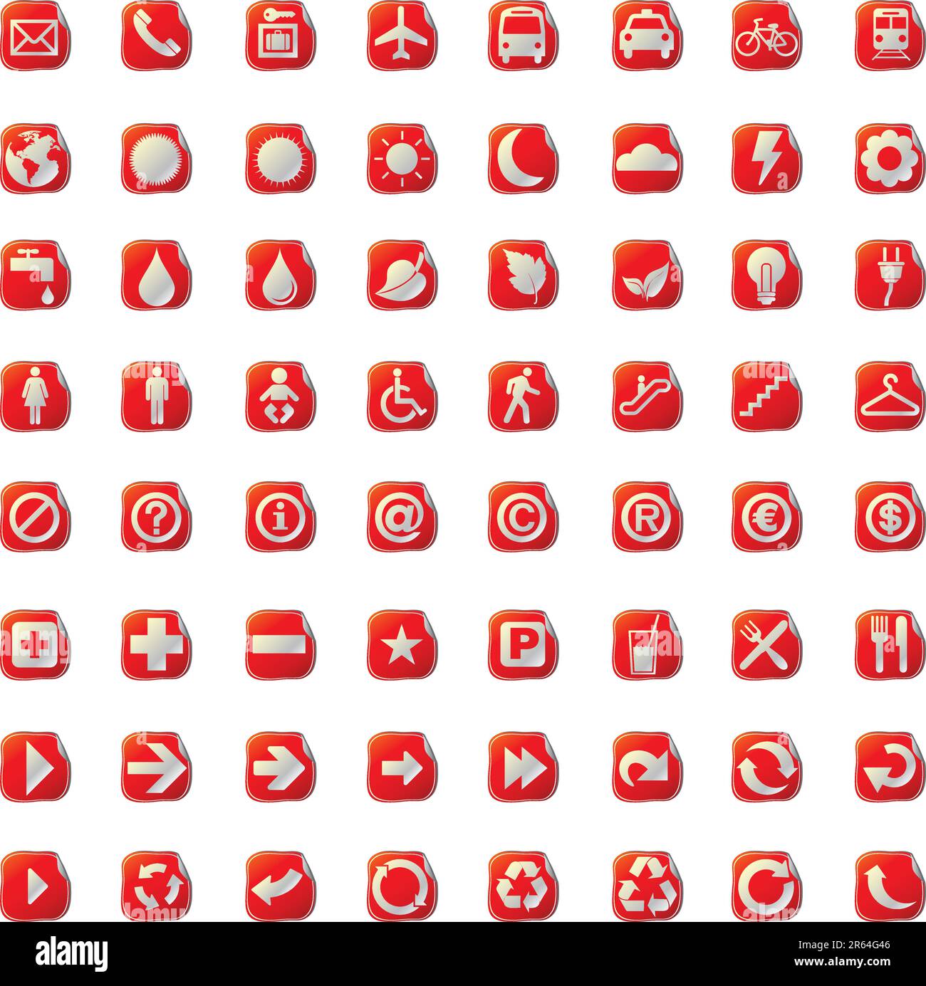 icons symbol. vector Stock Vector Image & Art - Alamy