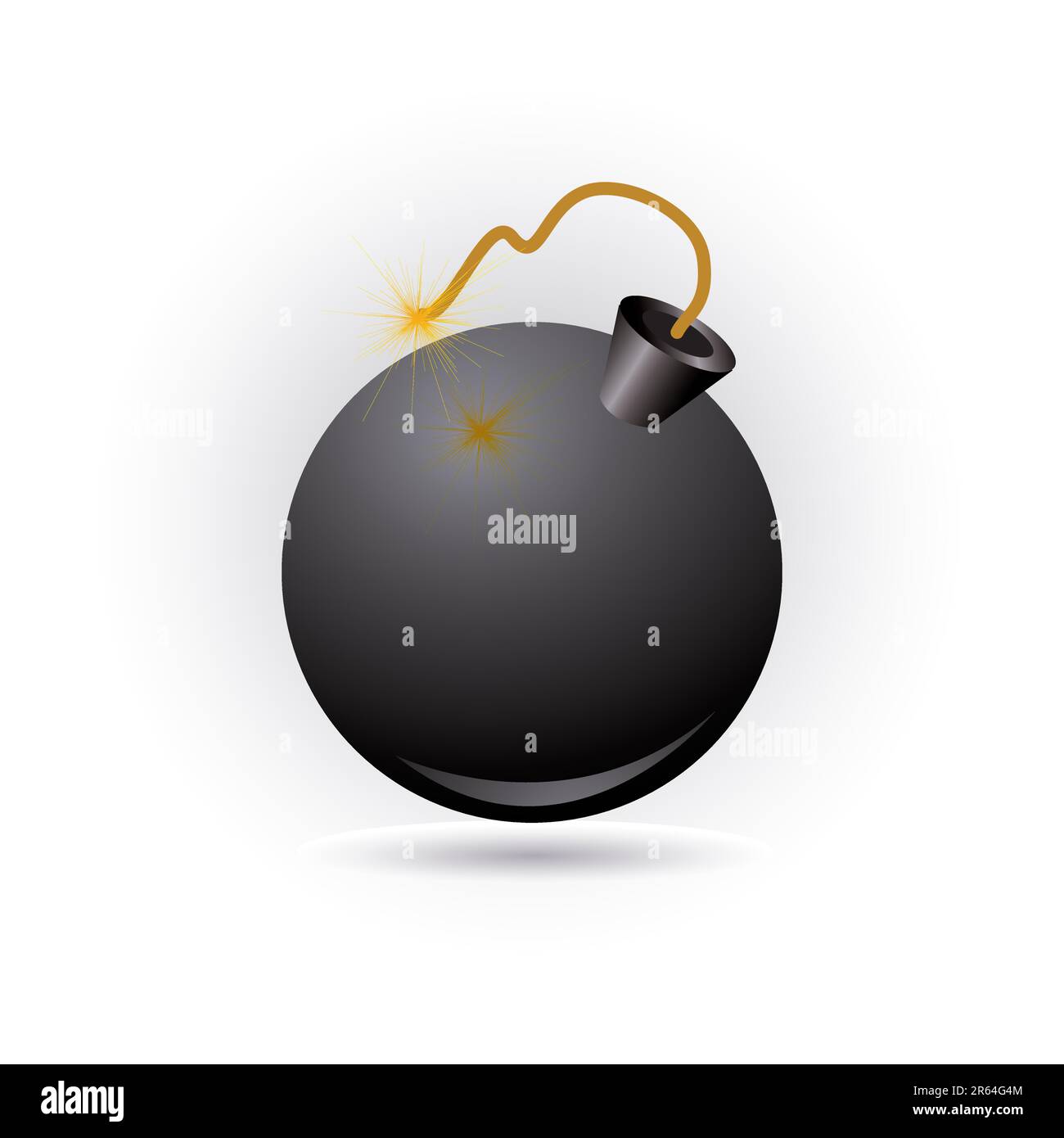 Metal bomb Stock Vector Images - Alamy
