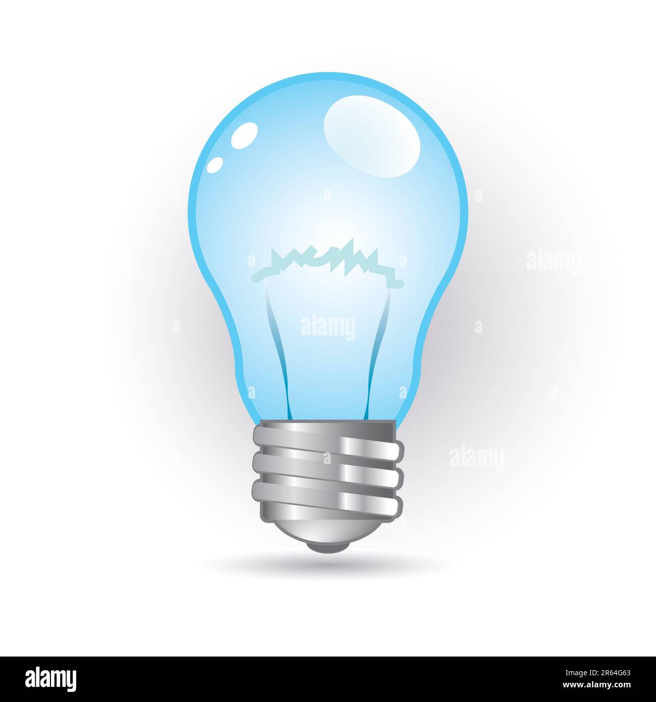 Light bulb and metal wire energy Stock Vector Images - Alamy