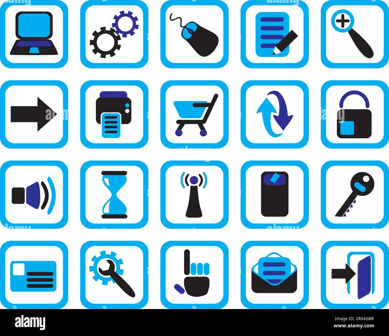 Connection entrance web Stock Vector Images - Alamy