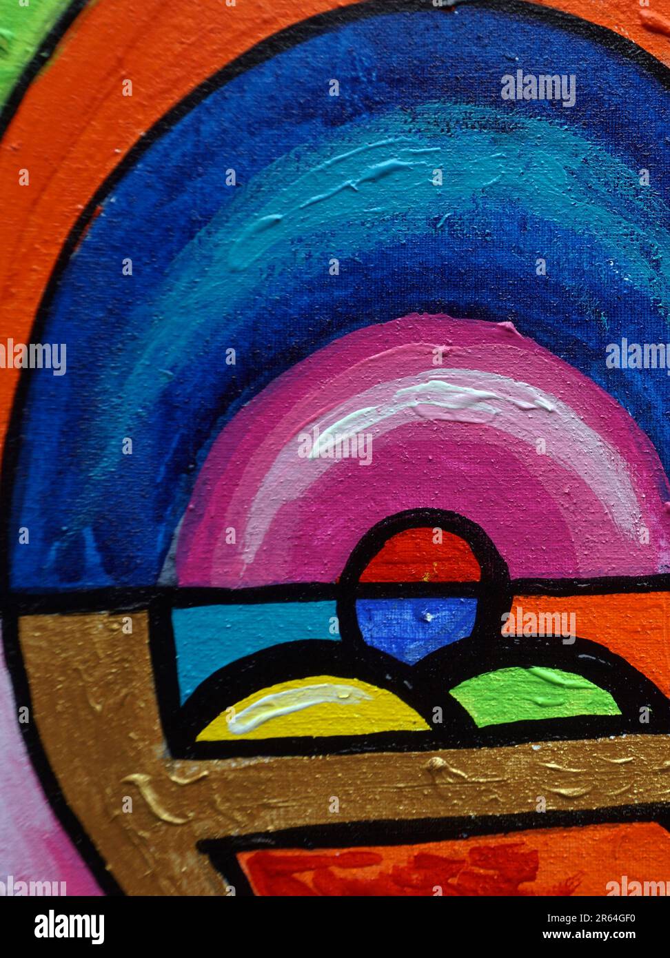 Art oil color painting Abstract geometric shapes Stock Photo - Alamy Art oil color painting Abstract geometric shapes Stock Photo - Alamy
