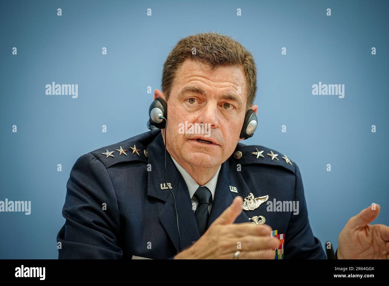 Berlin, Germany. 07th June, 2023. Michael A. Loh, lieutenant general ...