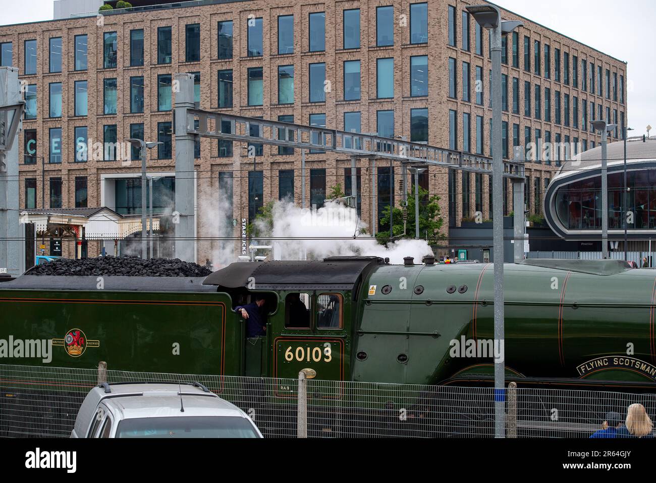 Slough, Berkshire, UK. 7th June, 2023. The iconic Flying Scotsman Steam ...