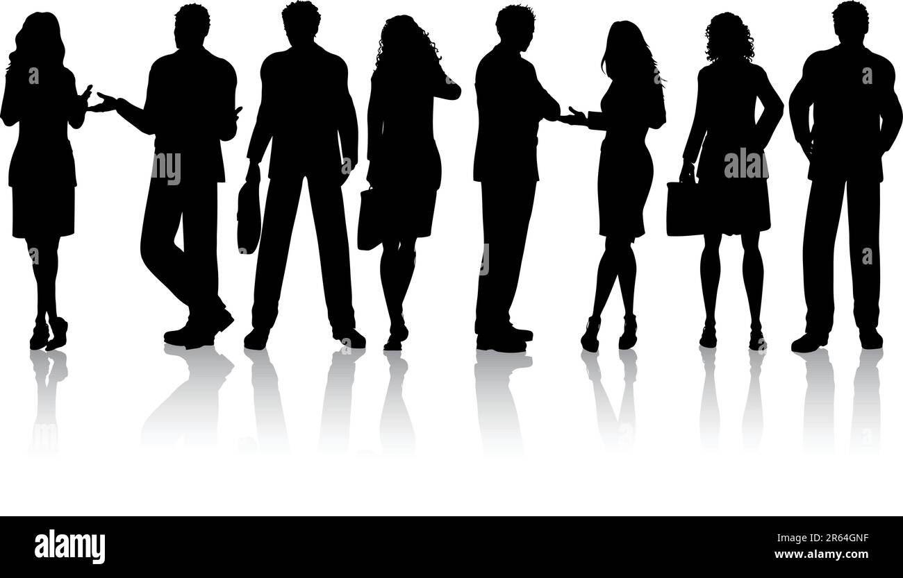 Business girl Stock Vector Images - Alamy