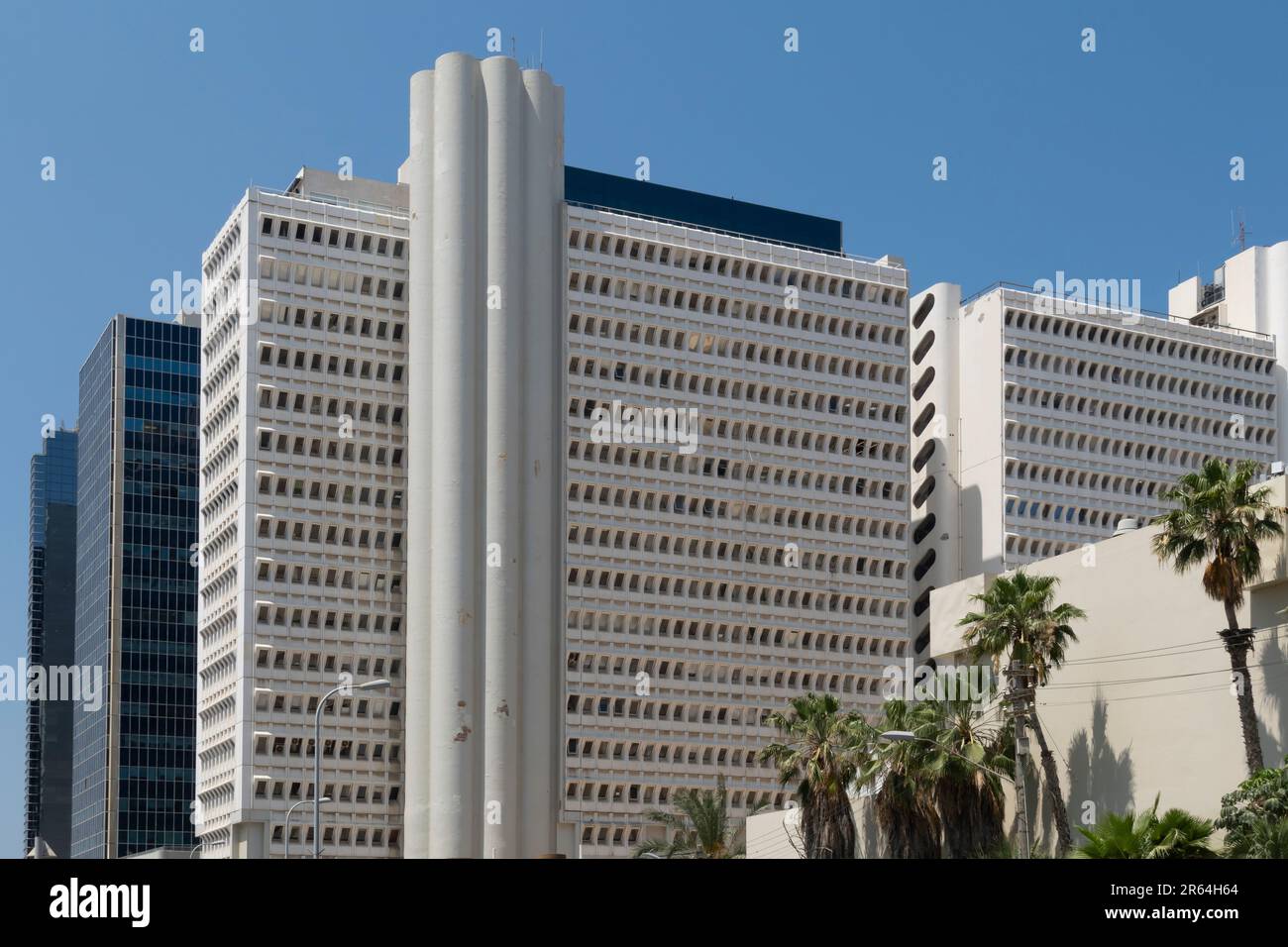 High-rise office buildings in the Textile House seafront office complex ...
