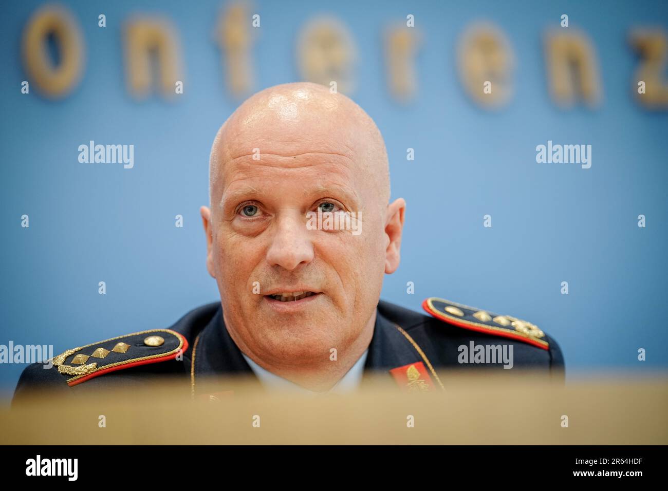 07 June 2023, Berlin: Ingo Gerhartz, Lieutenant General and Inspector ...