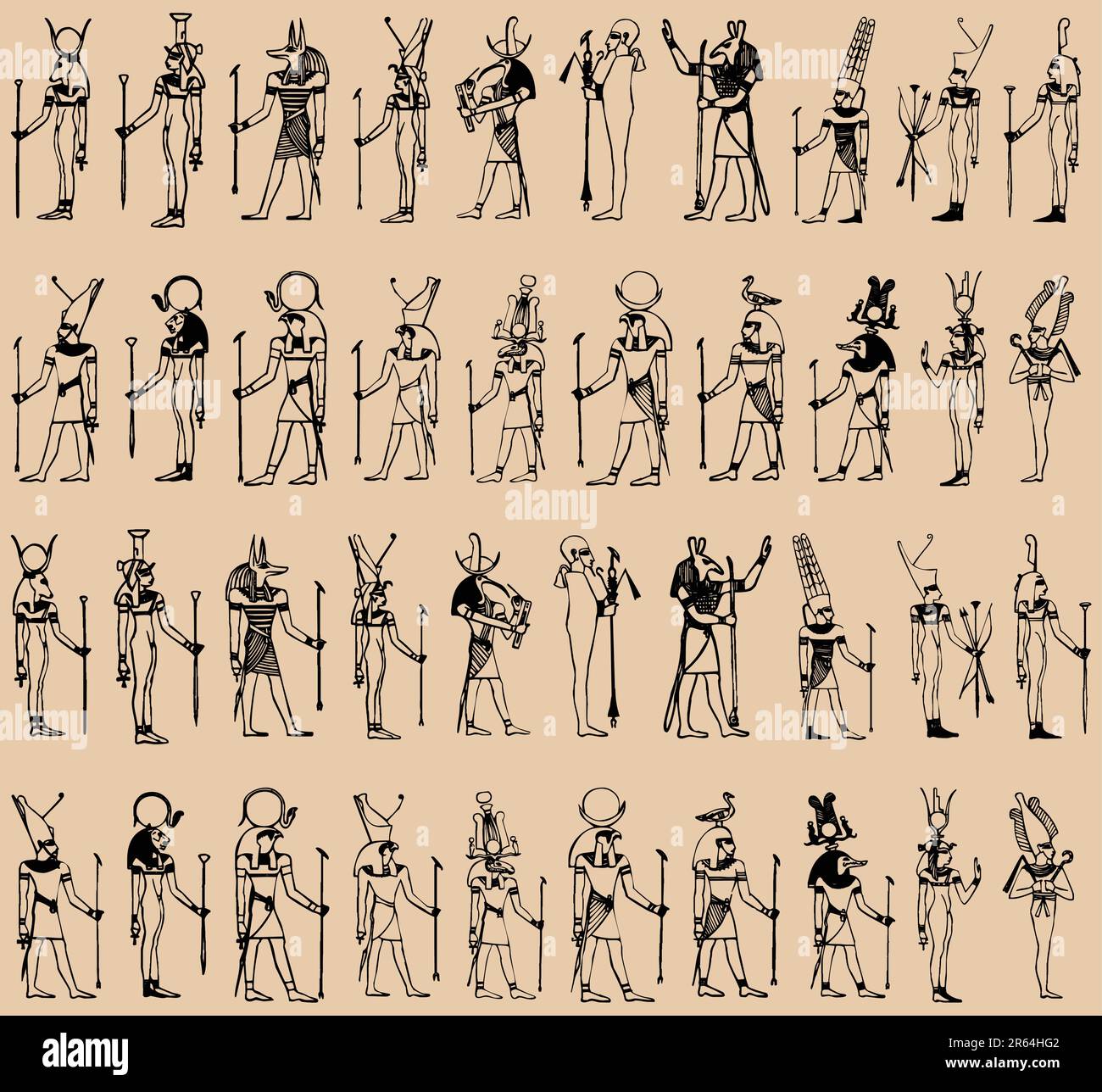Egyptian middle kingdom Stock Vector Images - Alamy