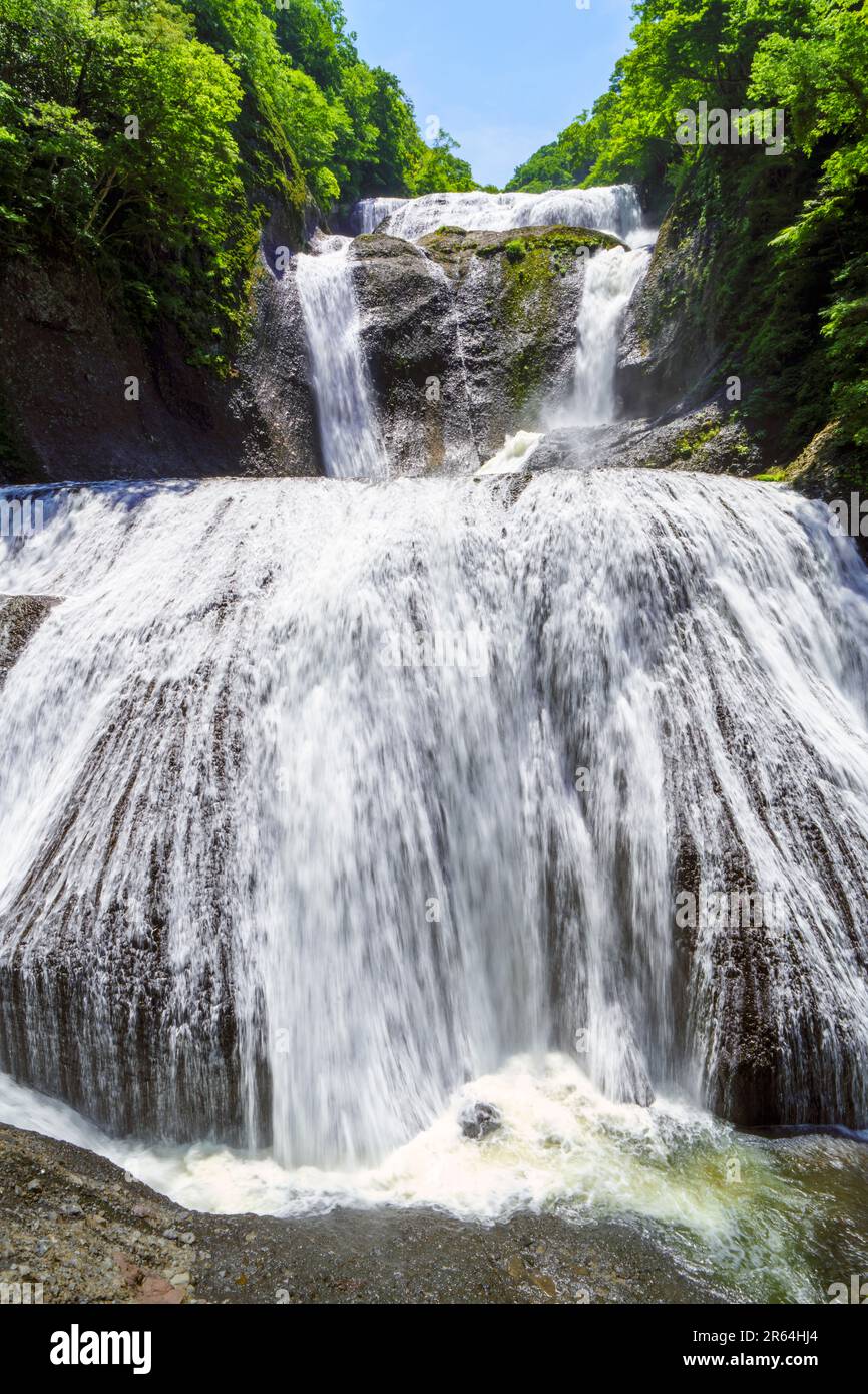 Fukuroda Falls in early summer Stock Photo - Alamy