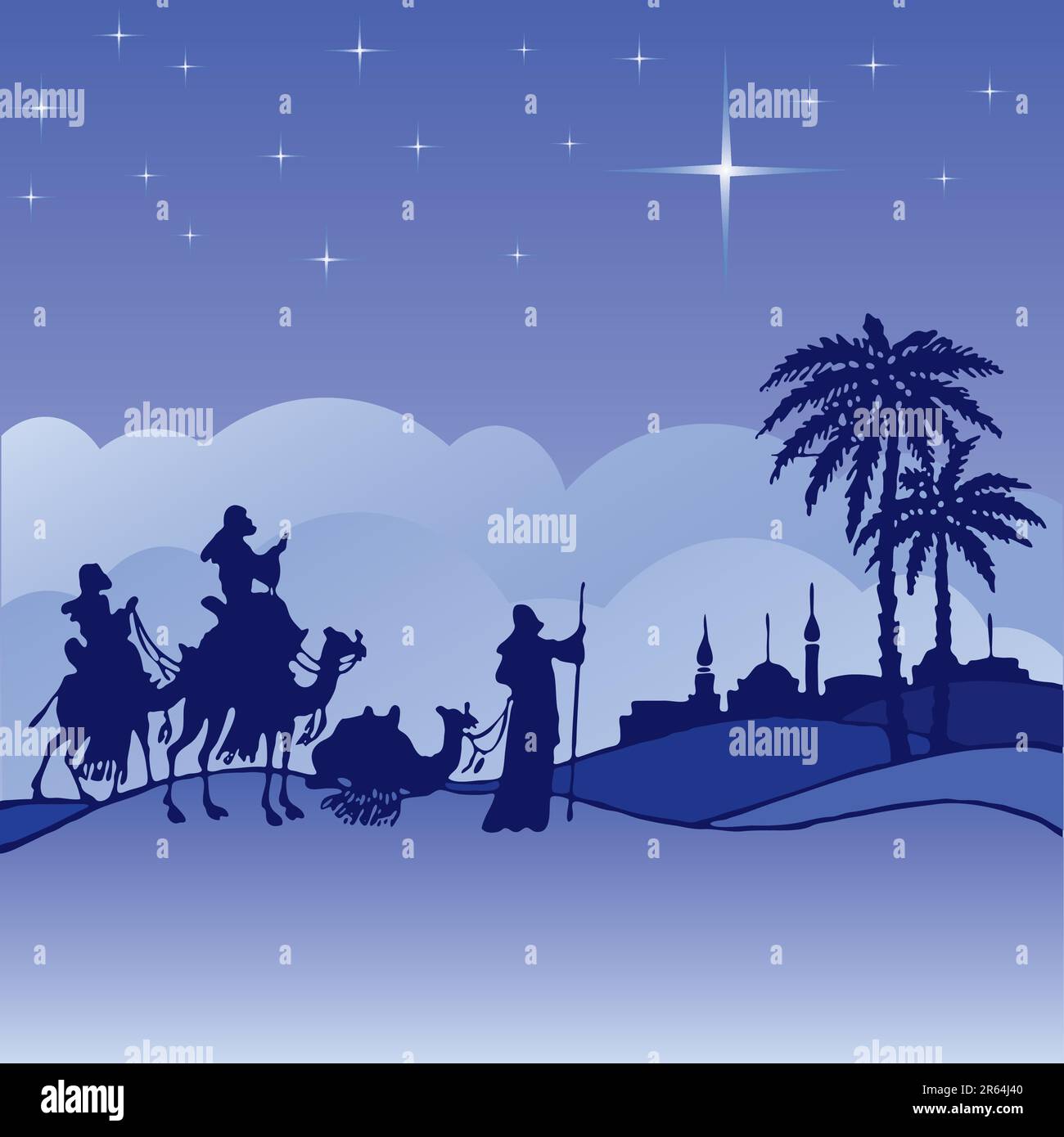Bethlehem star Stock Vector Images - Alamy