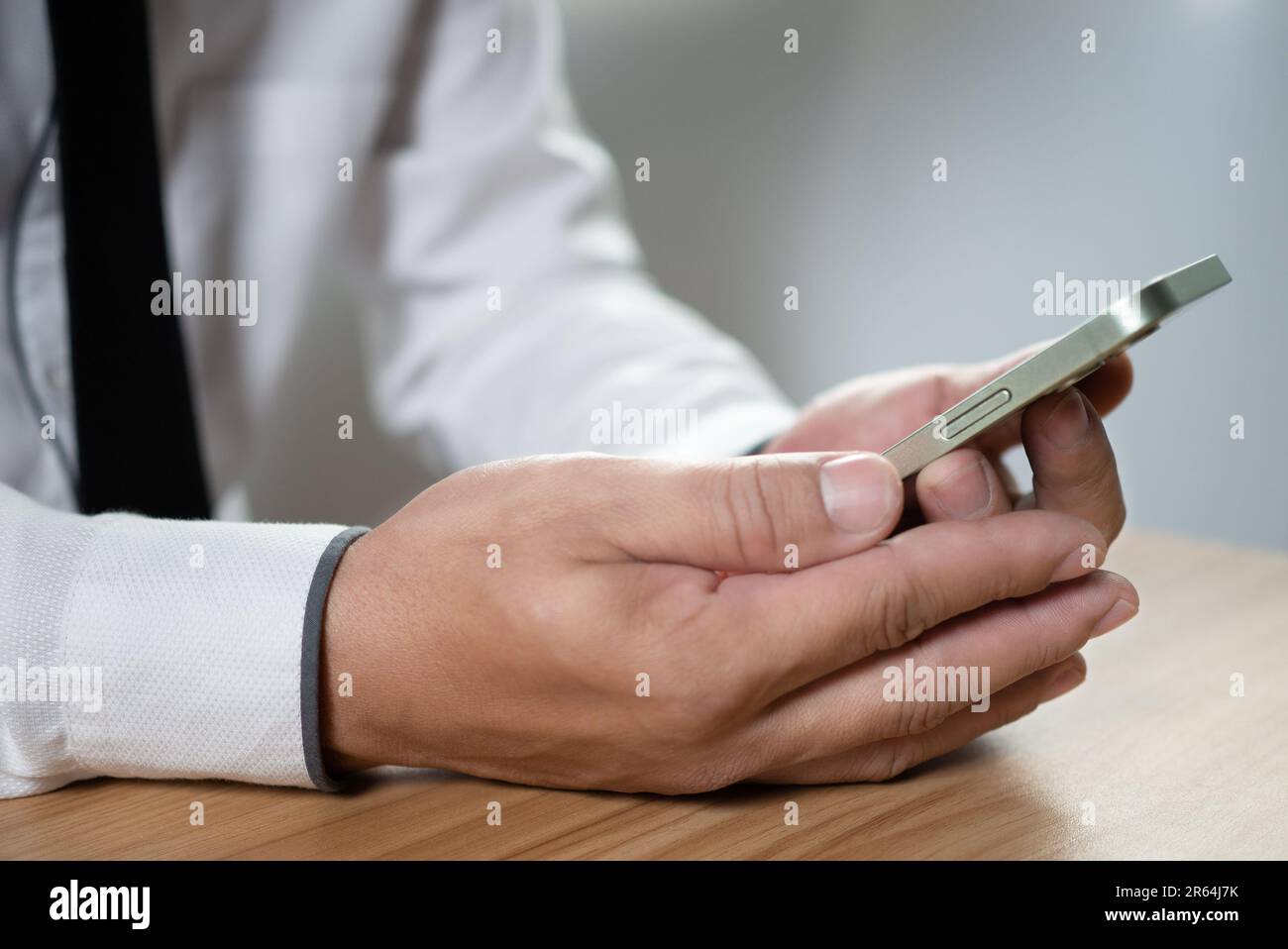 Business people use phones to communicate and work. communication ...