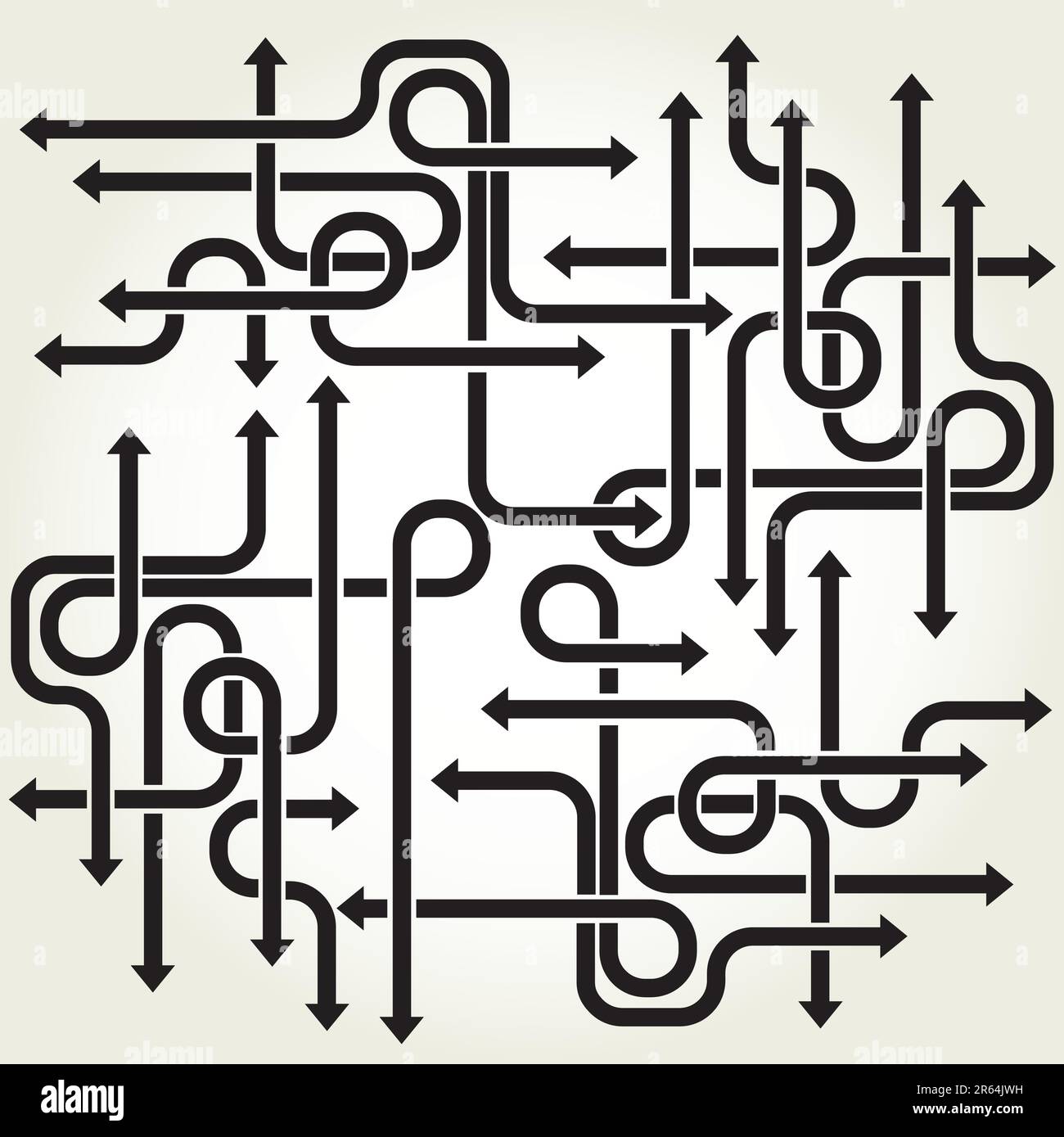 Arrows background vector illustration Stock Vector Image & Art - Alamy