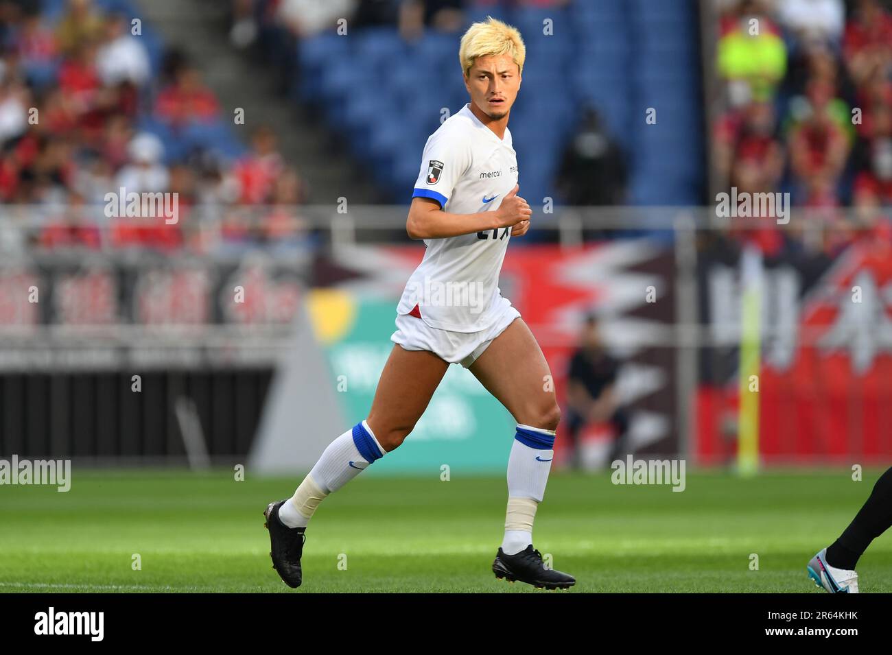 Kashima Antlers' Yuma Suzuki during the 2023 J1 League match between ...