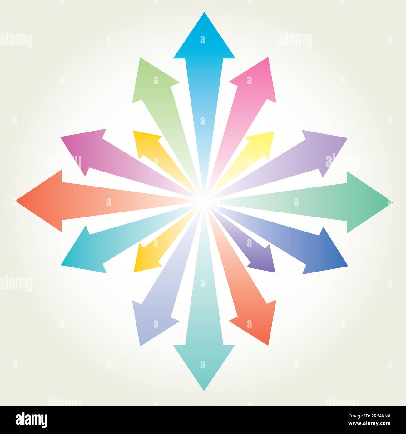 Arrows background vector illustration Stock Vector Image & Art - Alamy