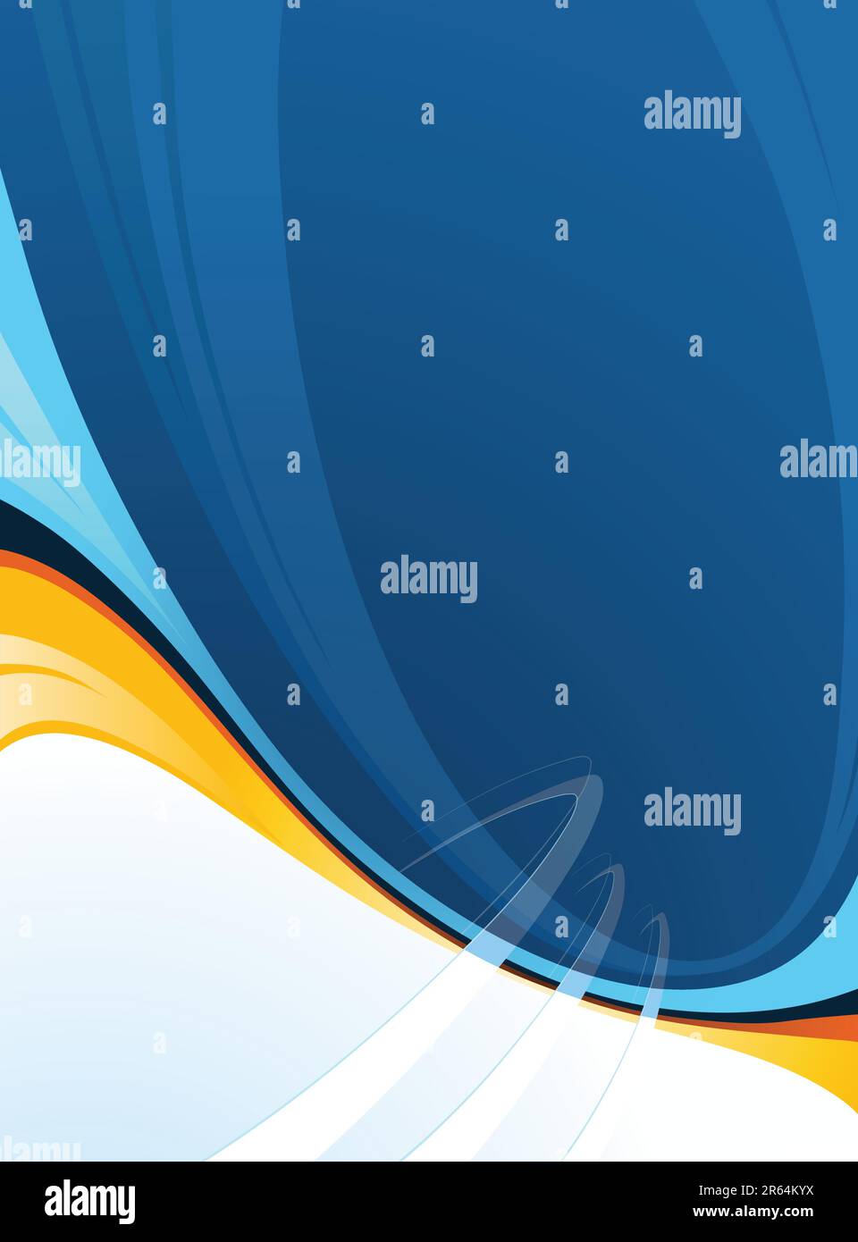 Beautiful background with abstract shapes - vertical illustration Stock ...