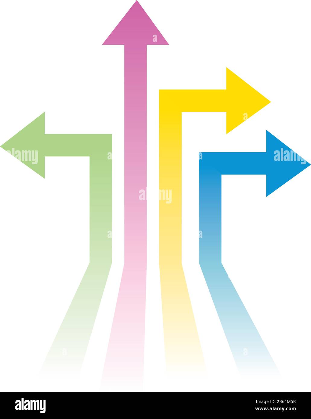 Arrows background vector illustration Stock Vector Image & Art - Alamy