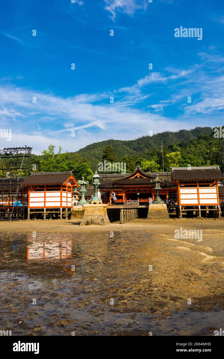 Itsukushima Shrine Main Hall Stock Photo - Alamy