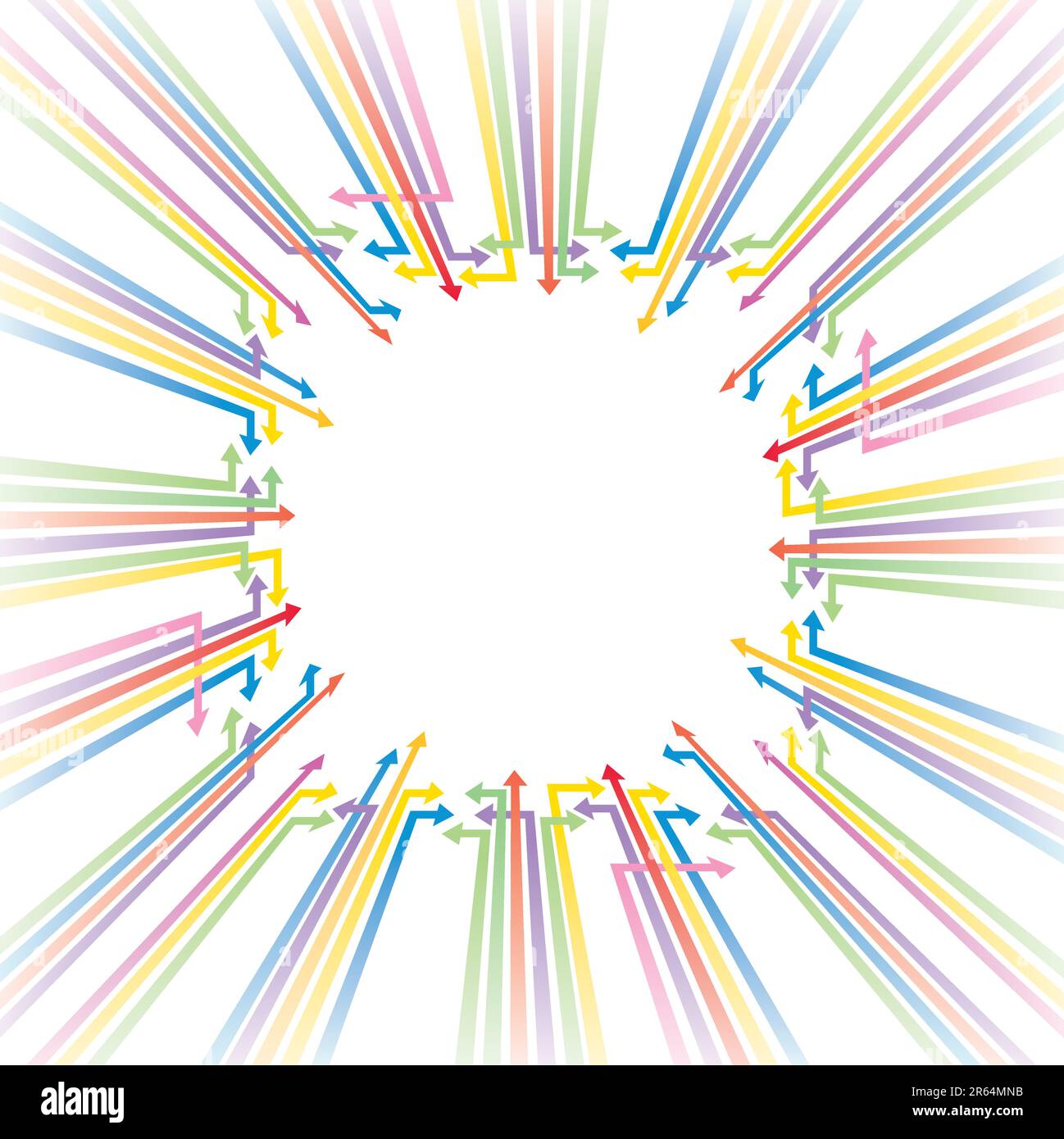 Arrows background vector illustration Stock Vector Image & Art - Alamy