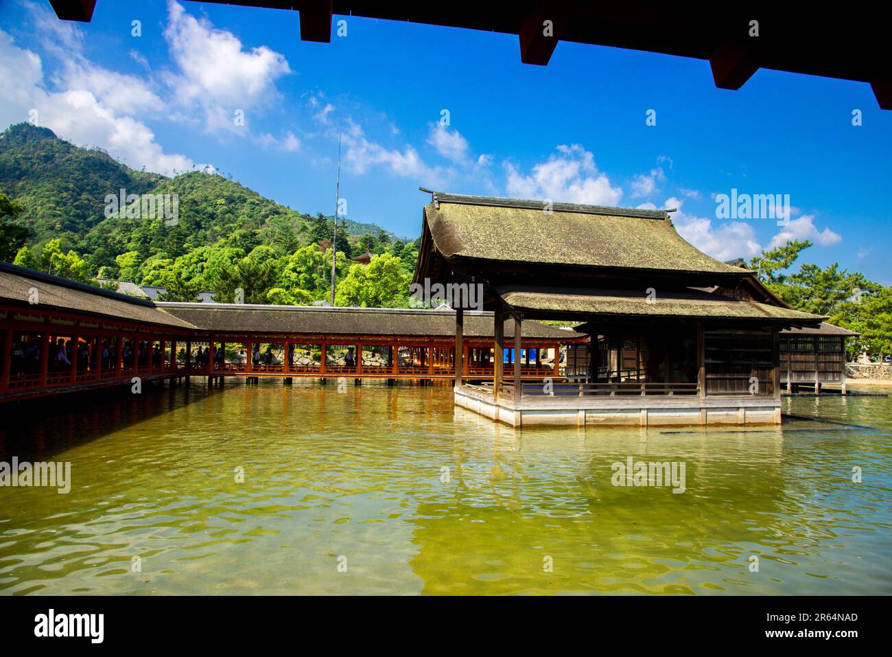 Itsukushima shrine, miyajima noh hi-res stock photography and images ...