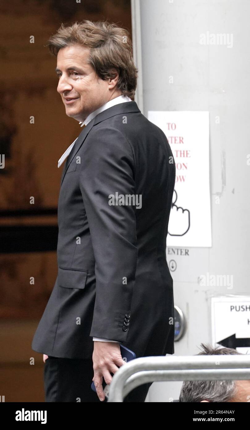 The Duke of Sussex's barrister, David Sherborne arrives at the Rolls ...