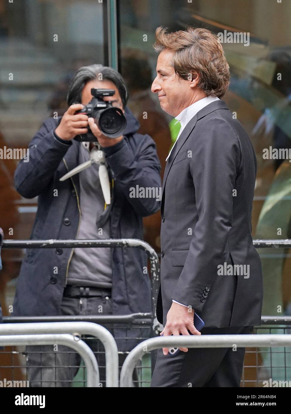 The Duke of Sussex's barrister, David Sherborne arrives at the Rolls ...