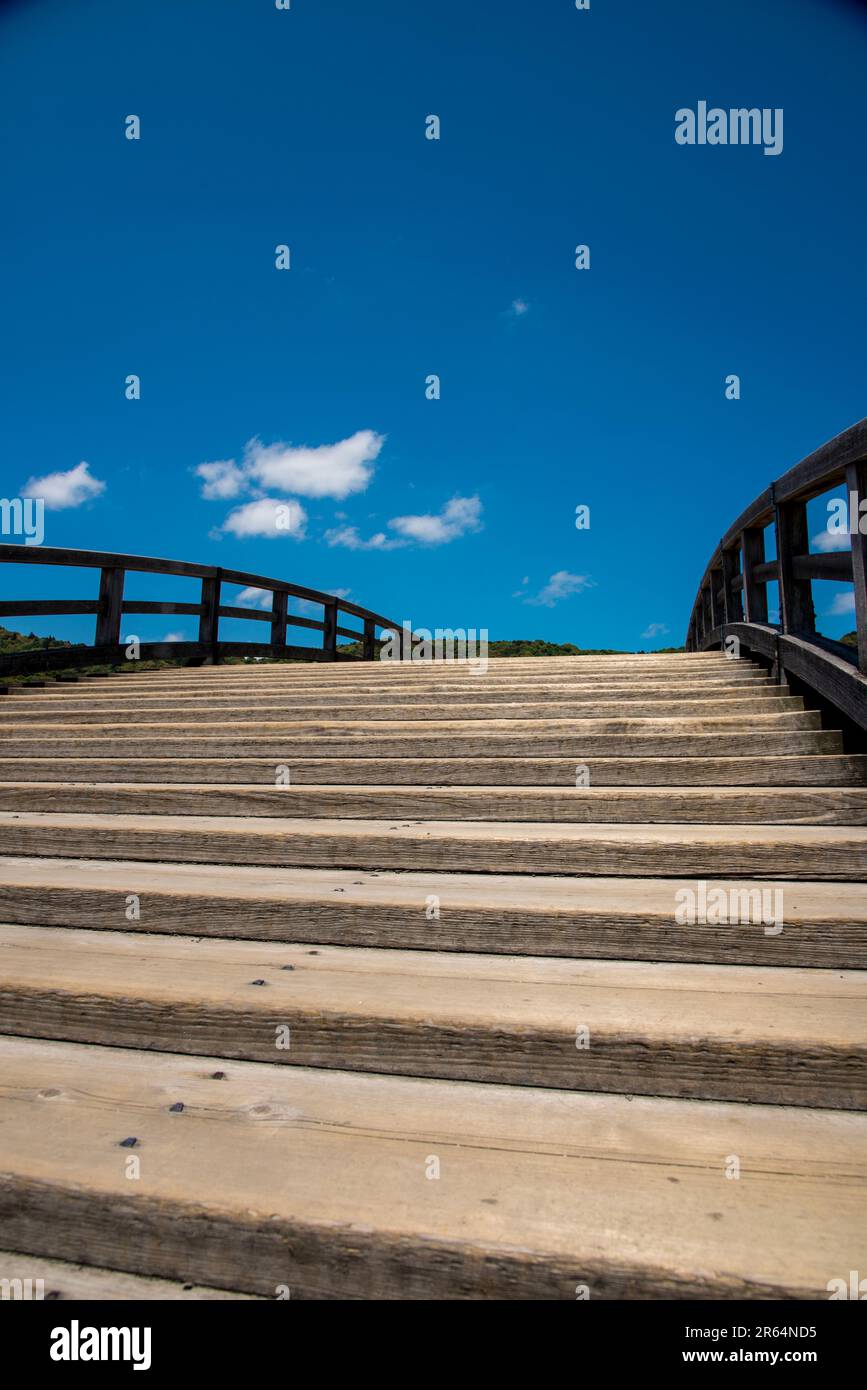 Bridge with stairs hi-res stock photography and images - Alamy