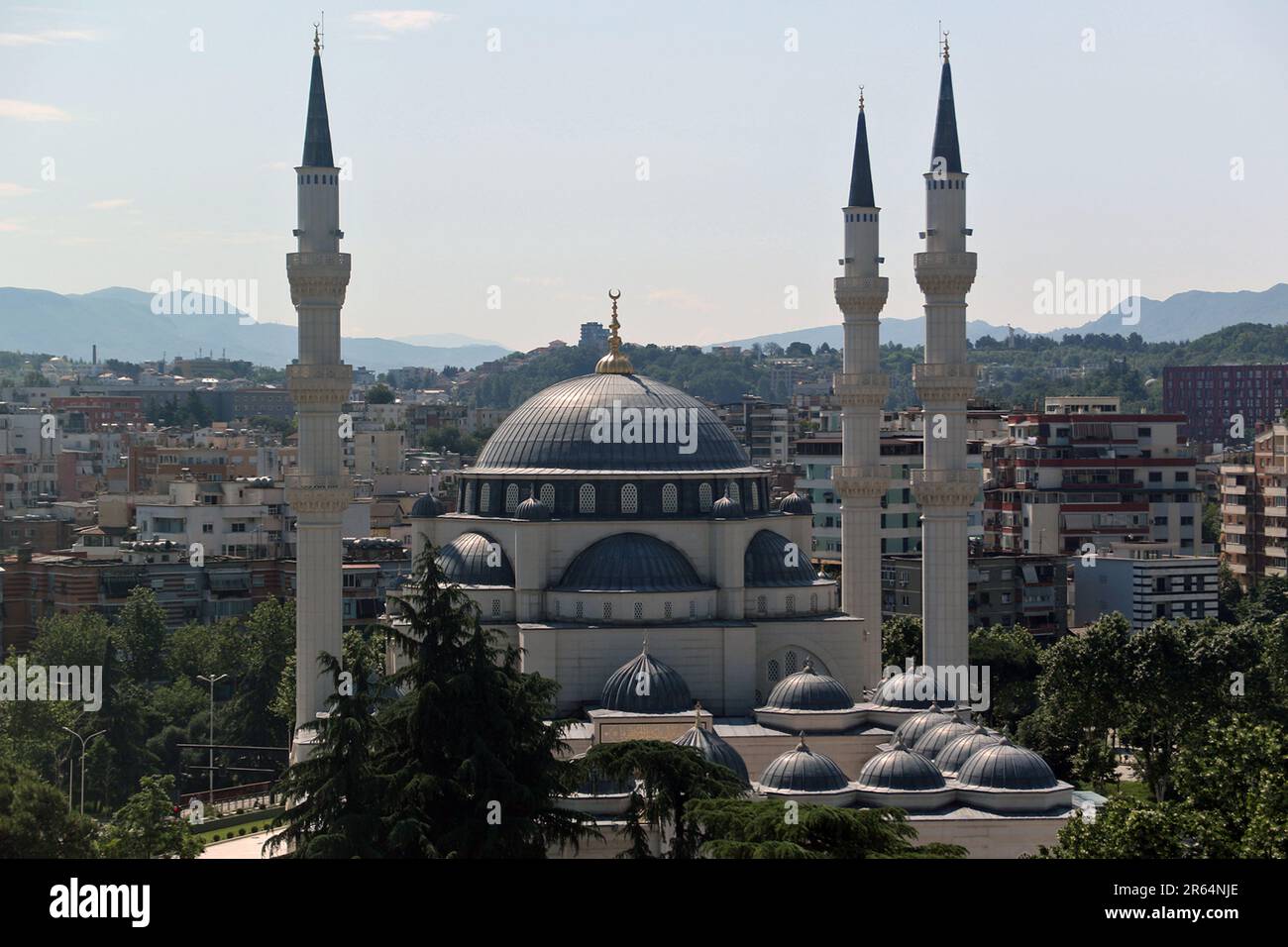 The Great Mosque of Tirana or Namazgah Mosque is a mosque built in ...