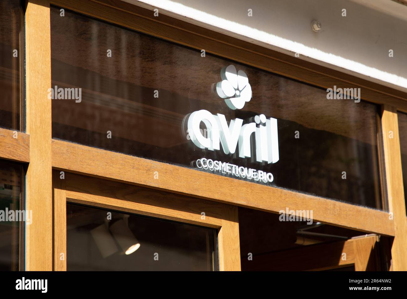 Bordeaux , Aquitaine France - 06 06 2023 : avril logo facade sign and ...