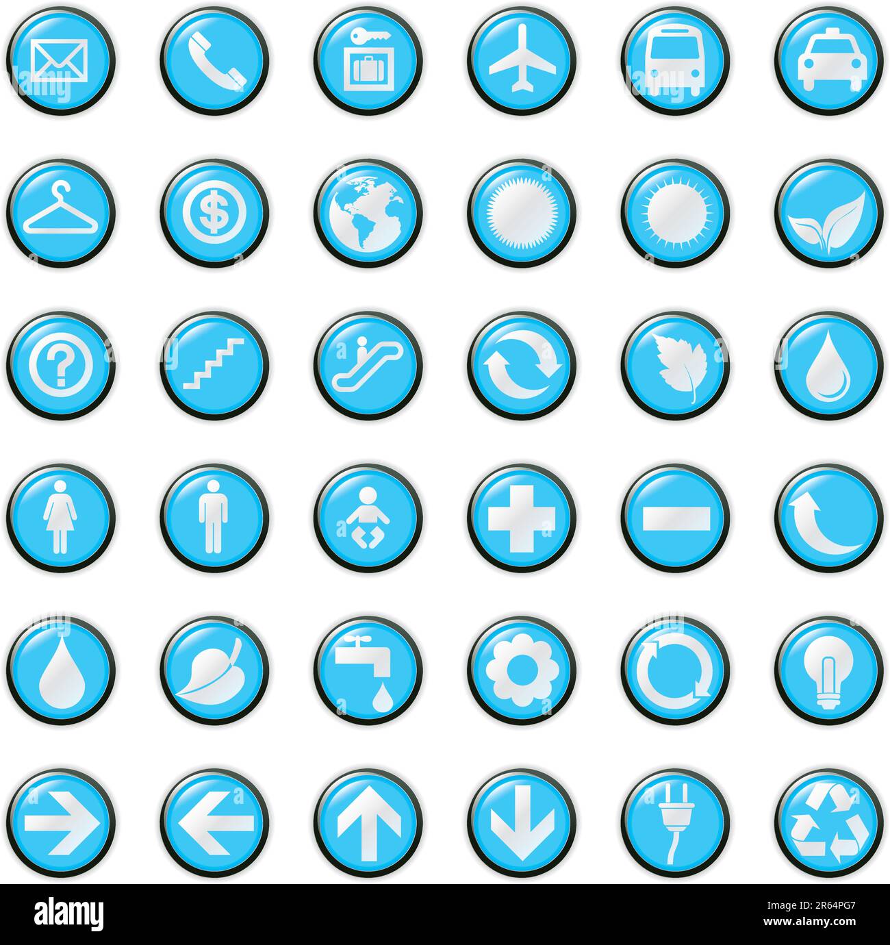 Presentation icons symbol. vector Stock Vector Image & Art - Alamy