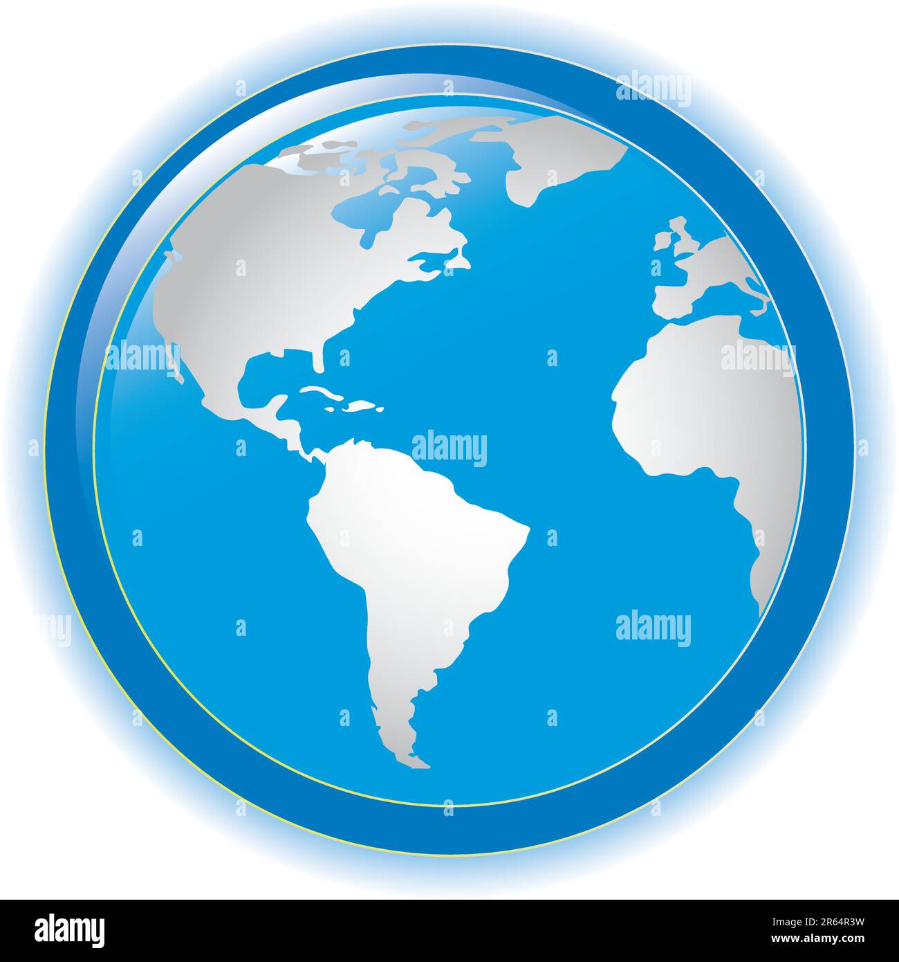 Globe concept icon web internet vector illustration Stock Vector Image ...