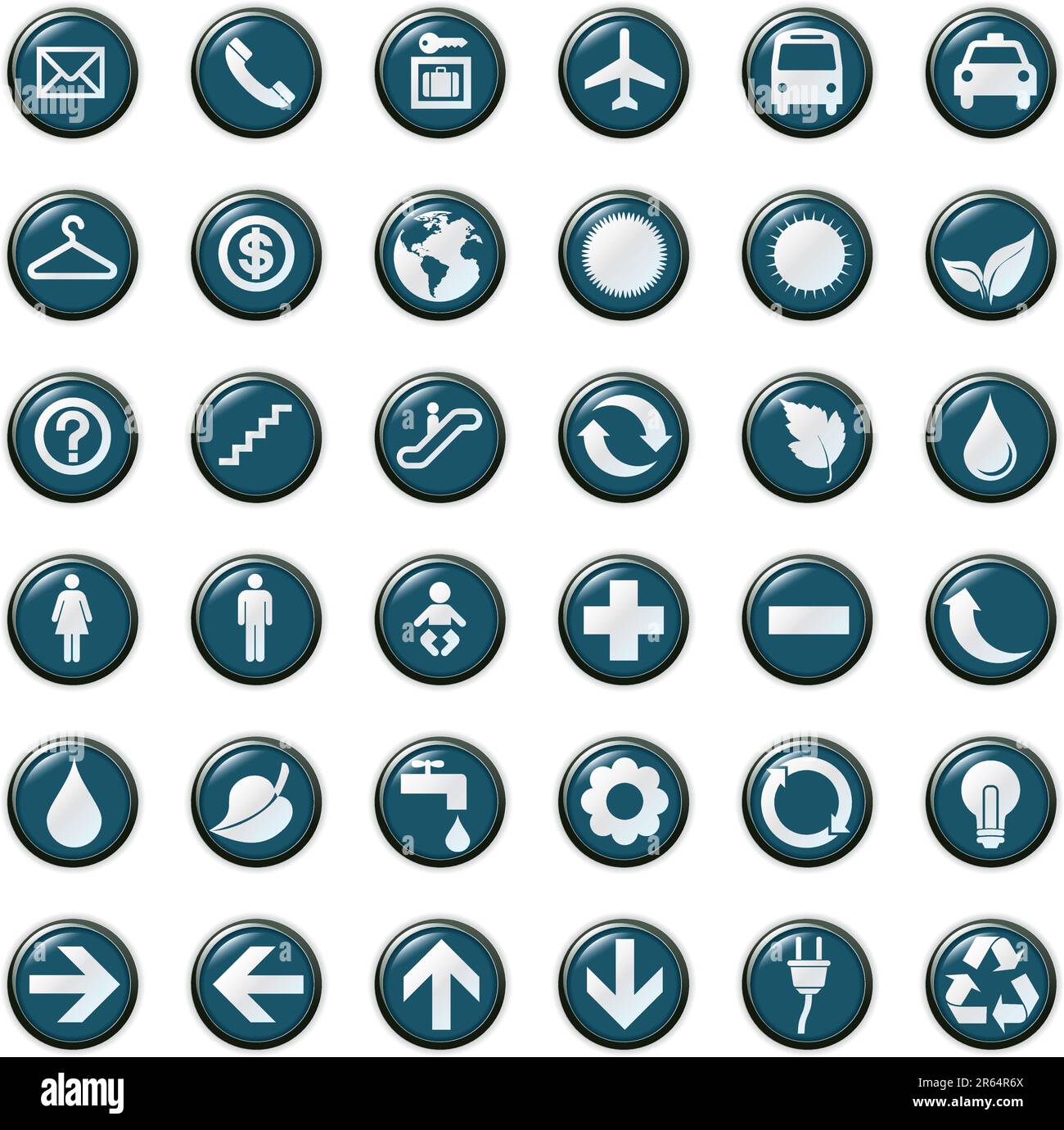 Presentation icons symbol. vector Stock Vector Image & Art - Alamy