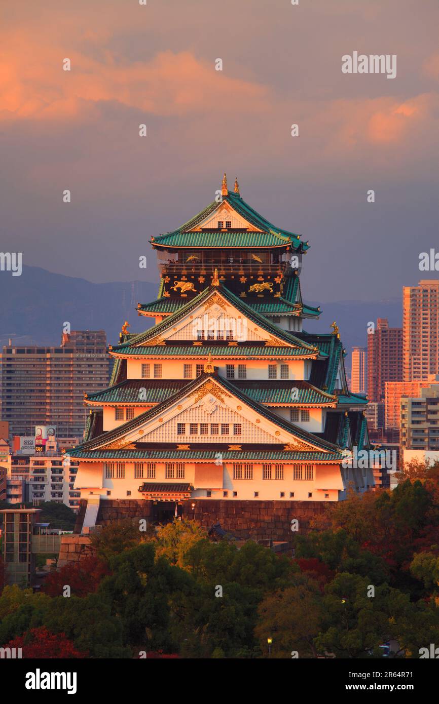 View osaka castle park hi-res stock photography and images - Alamy