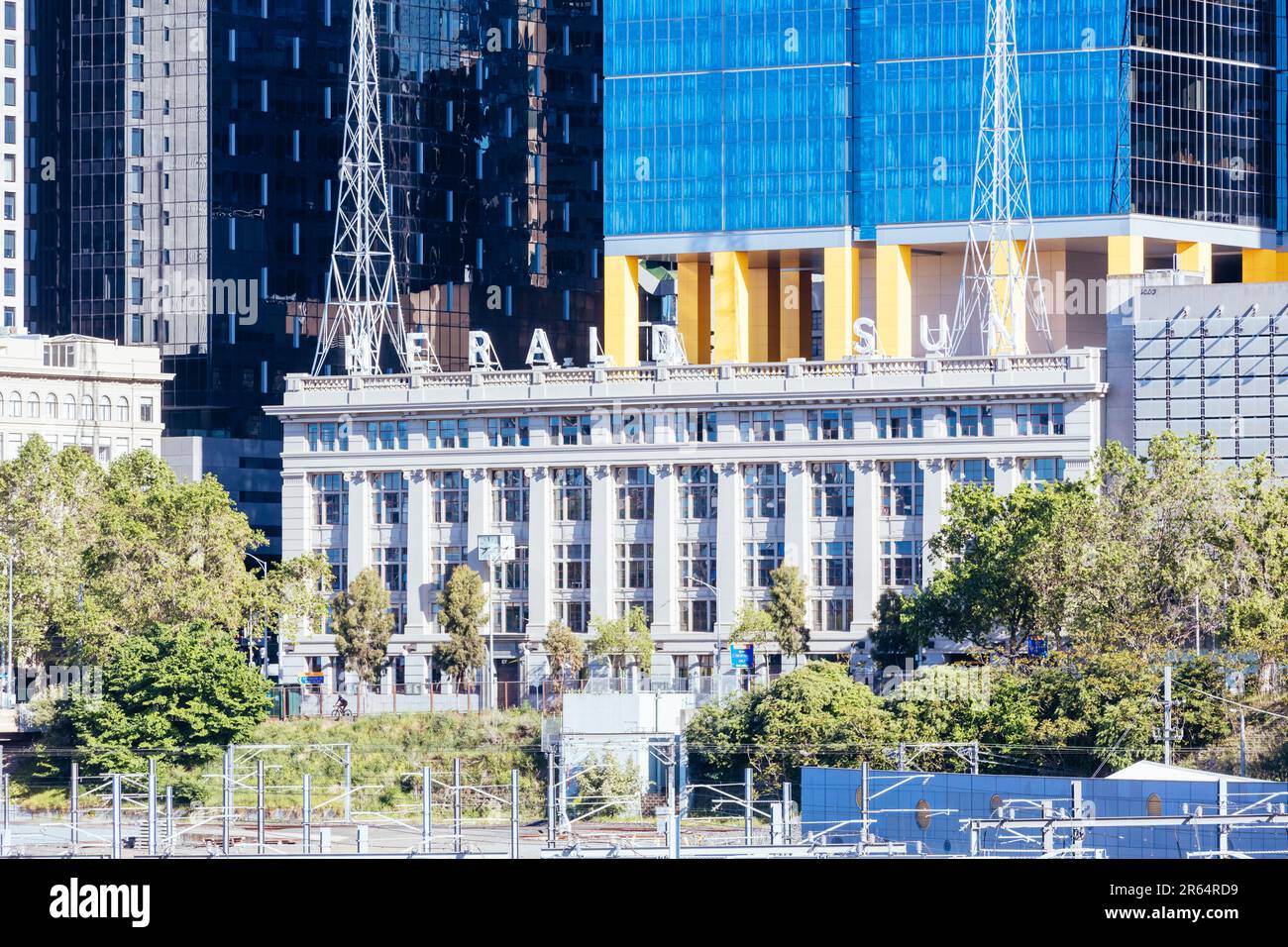Birrarung Marr Views in Melbourne Australia Stock Photo - Alamy