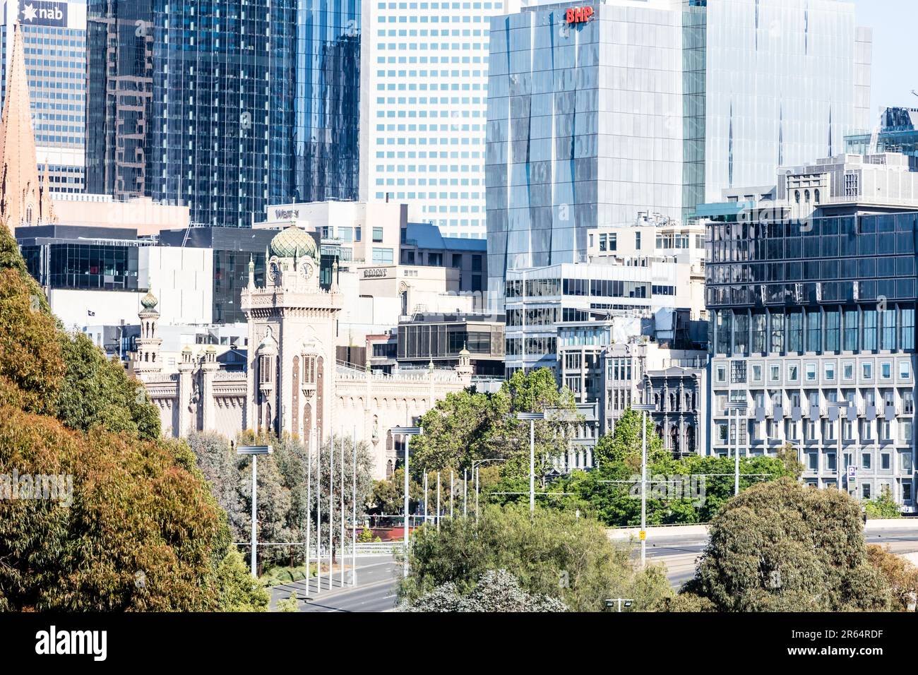 Birrarung Marr Views in Melbourne Australia Stock Photo - Alamy