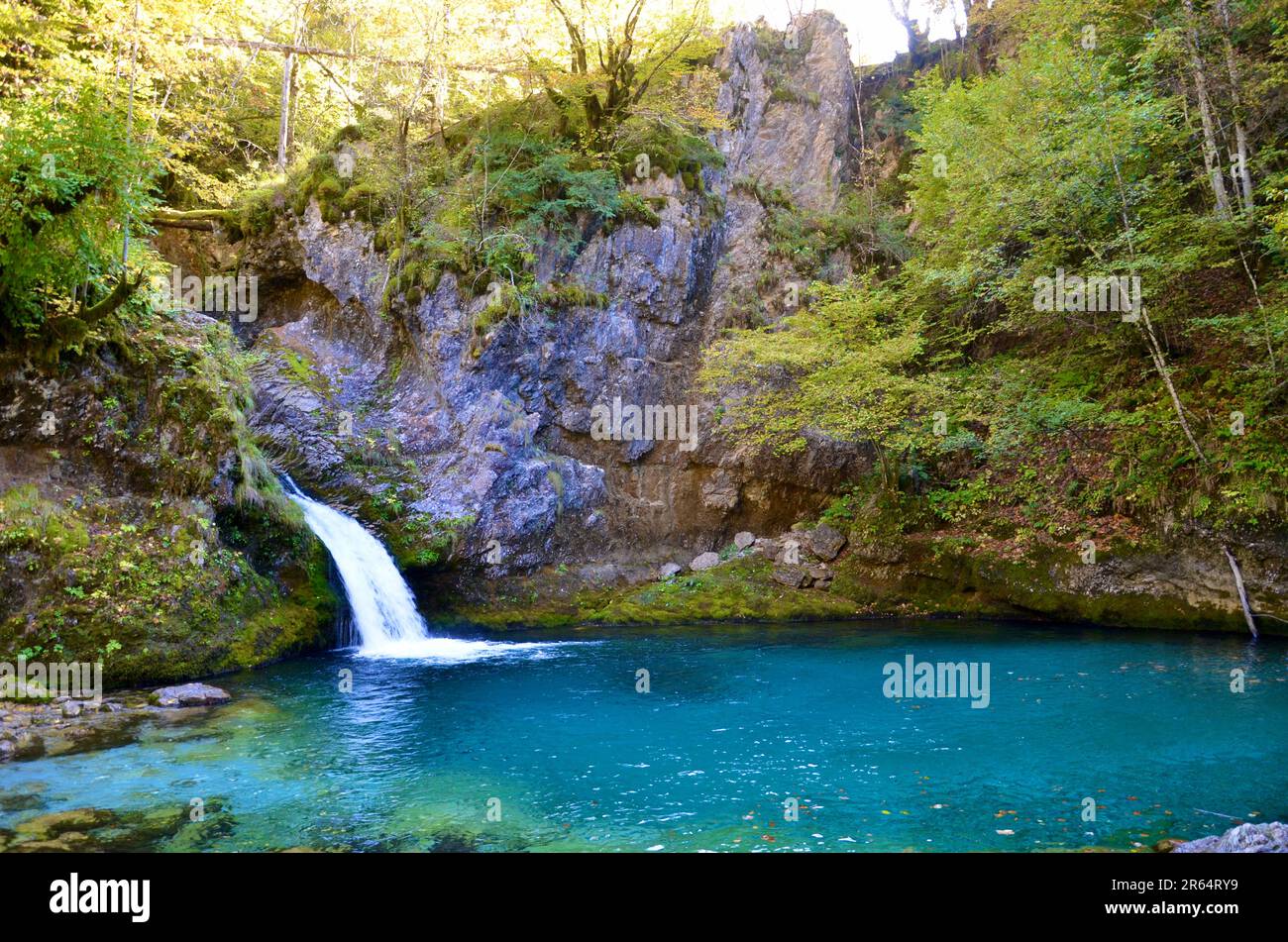 Blue Eye at Thethi National Park Albania Stock Photo - Alamy